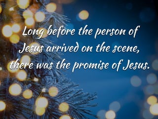 Sermon Slide Deck: "The Promise of Christmas Blessing" (Genesis 12:1-4 ...