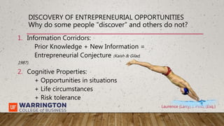 The promise of entrepreneurship as a field of research | PPTX