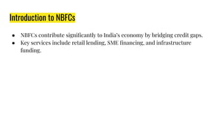 The Promise of India’s NBFC Sector | PDF