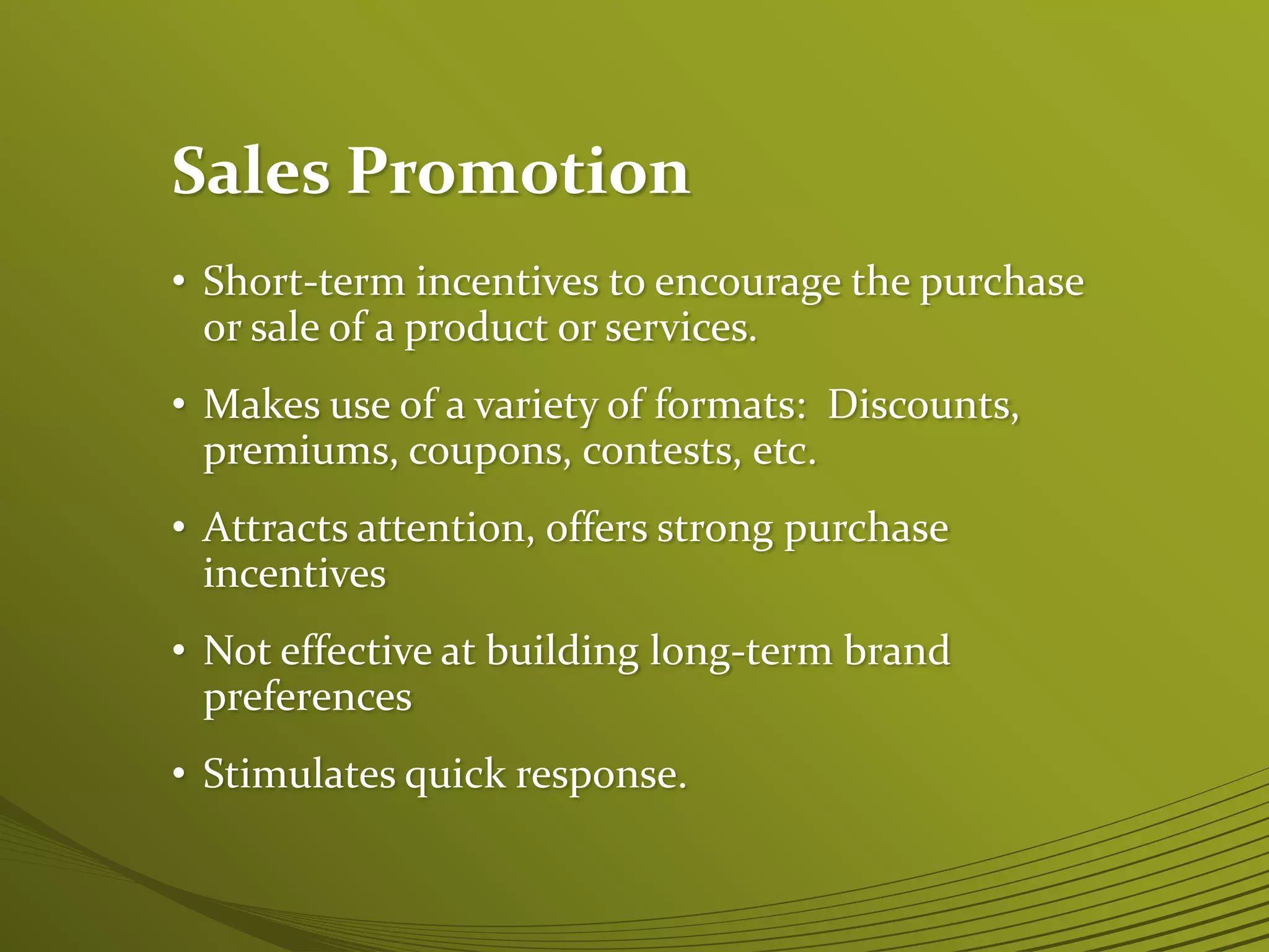 The promotion mix | PPTX