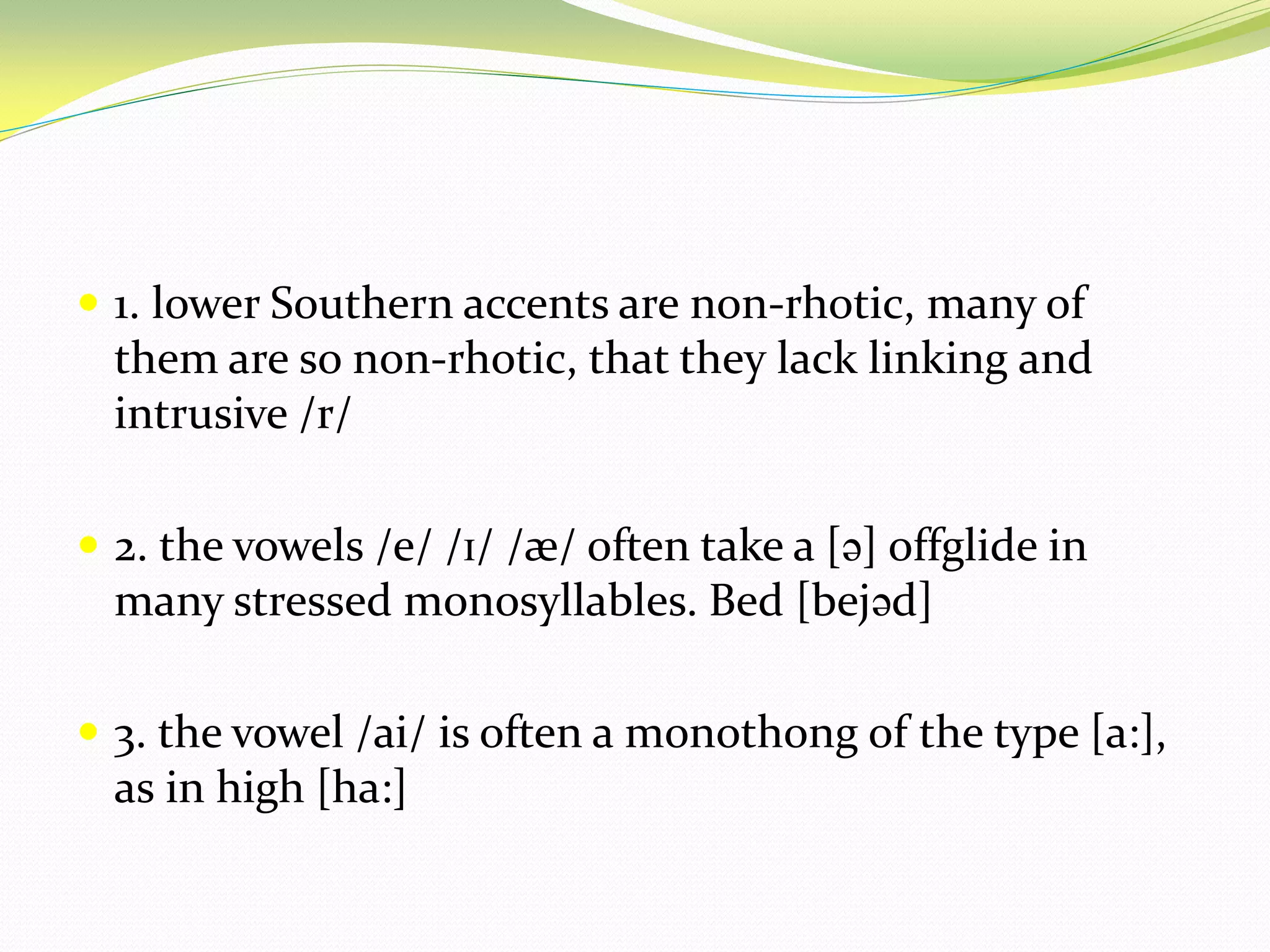 The pronunciation of north american english | PDF