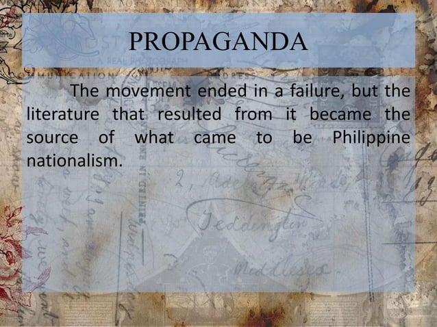 The propaganda movement | PPTX