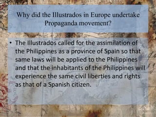 The propaganda movement | PPTX