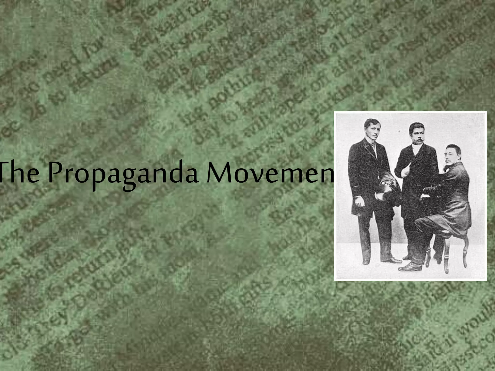 The Propaganda Movement | PPTX