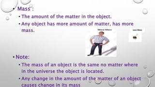 The properties of matter | PPTX