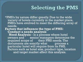 The property management system | PPT