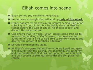 The prophet Elijah, a model of Seer | PPT