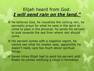 The prophet Elijah, a model of Seer | PPT