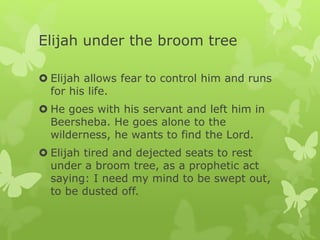 The prophet Elijah, a model of Seer | PPT