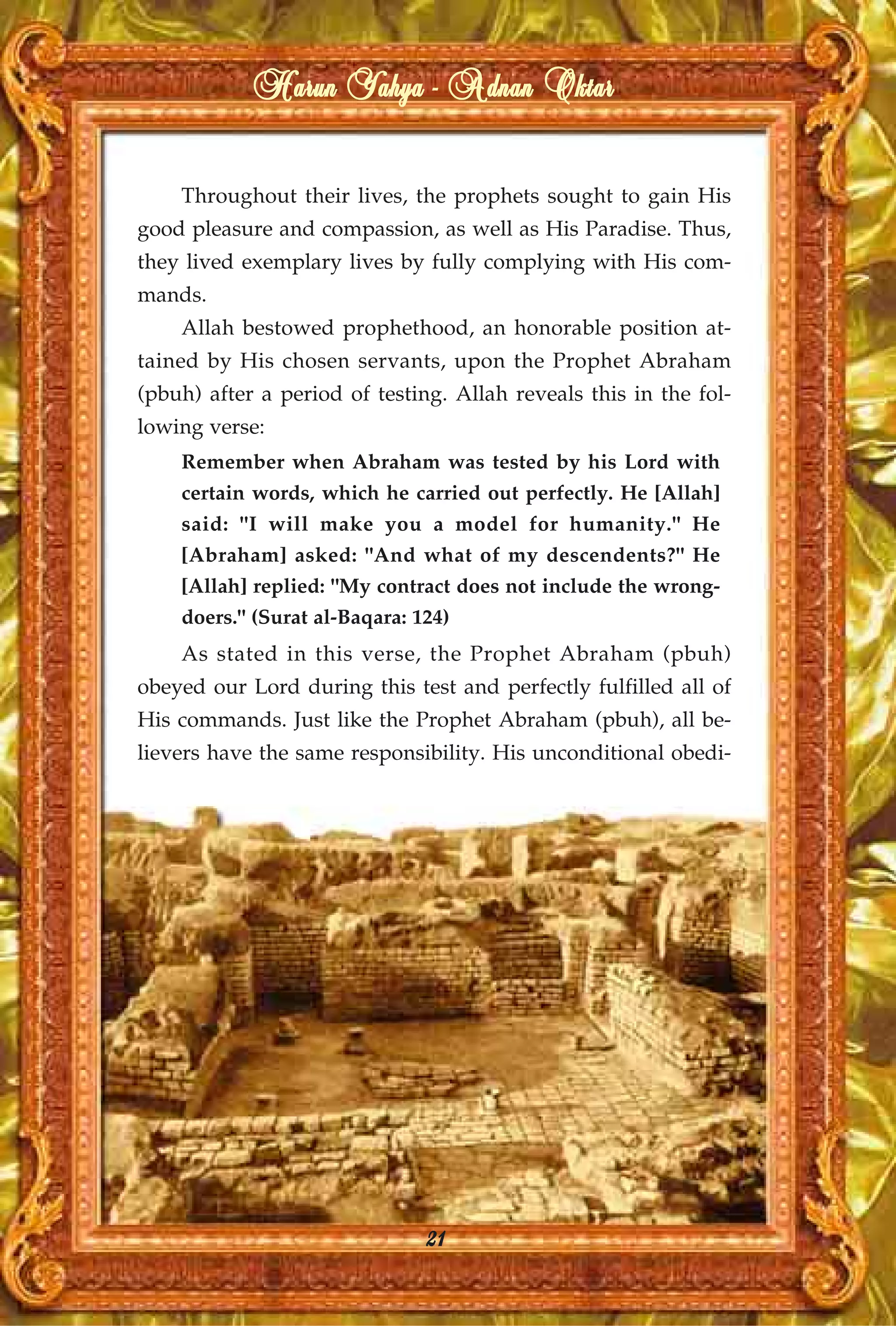 The prophet Ibrahim (Abraham) (pbuh). english | PDF