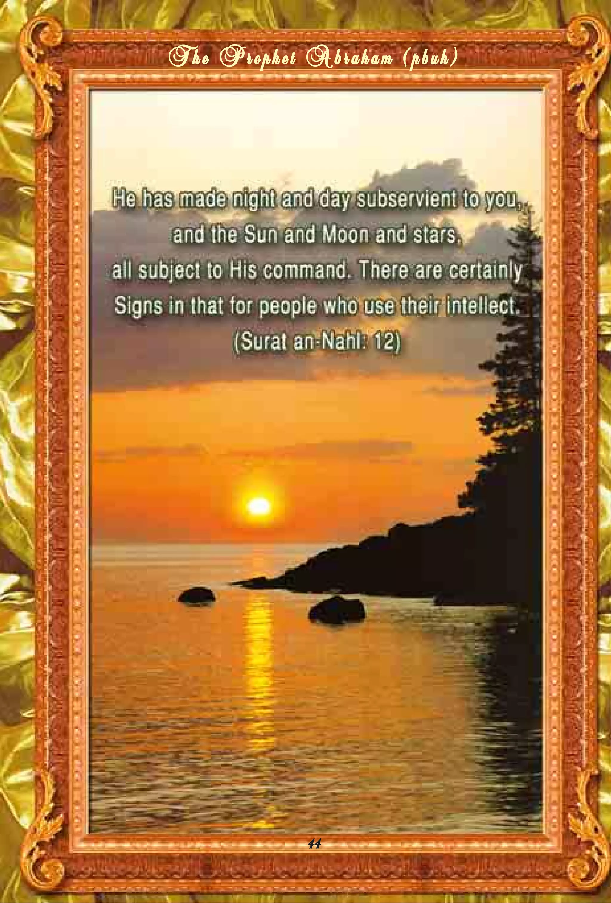 The prophet Ibrahim (Abraham) (pbuh). english | PDF