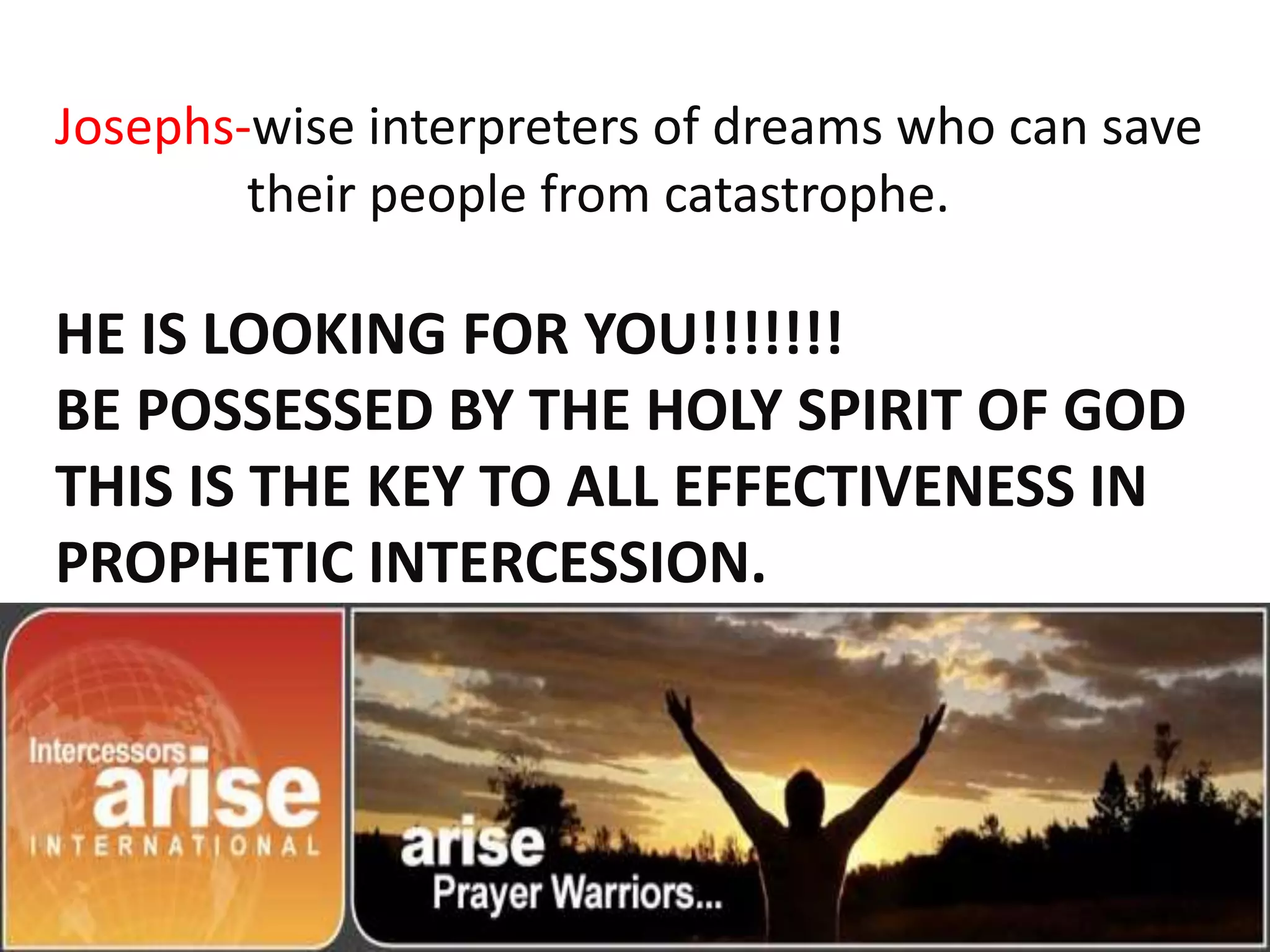 Prophetic Intercessor | PPTX