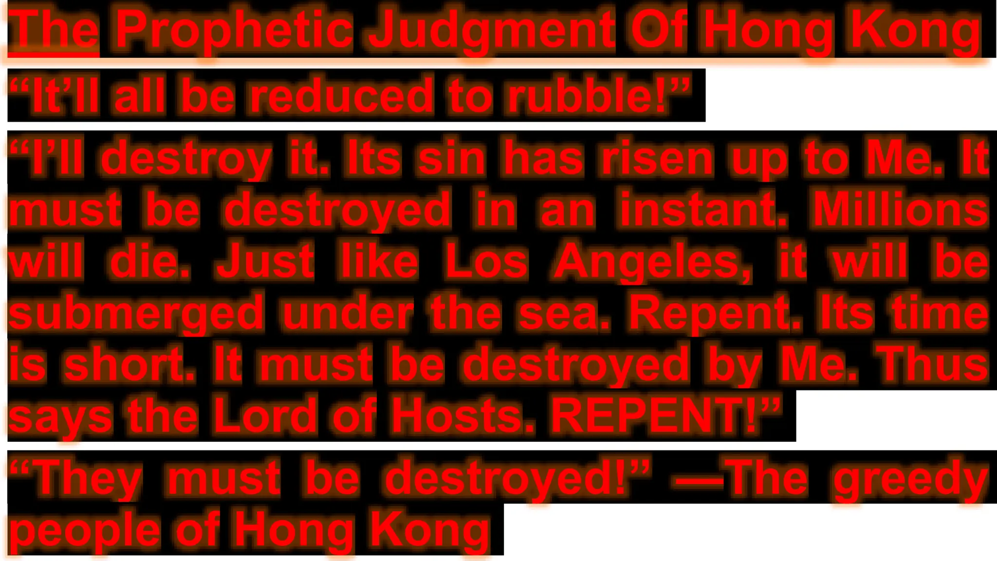 The Prophetic Judgment Of Hong Kong.pptx