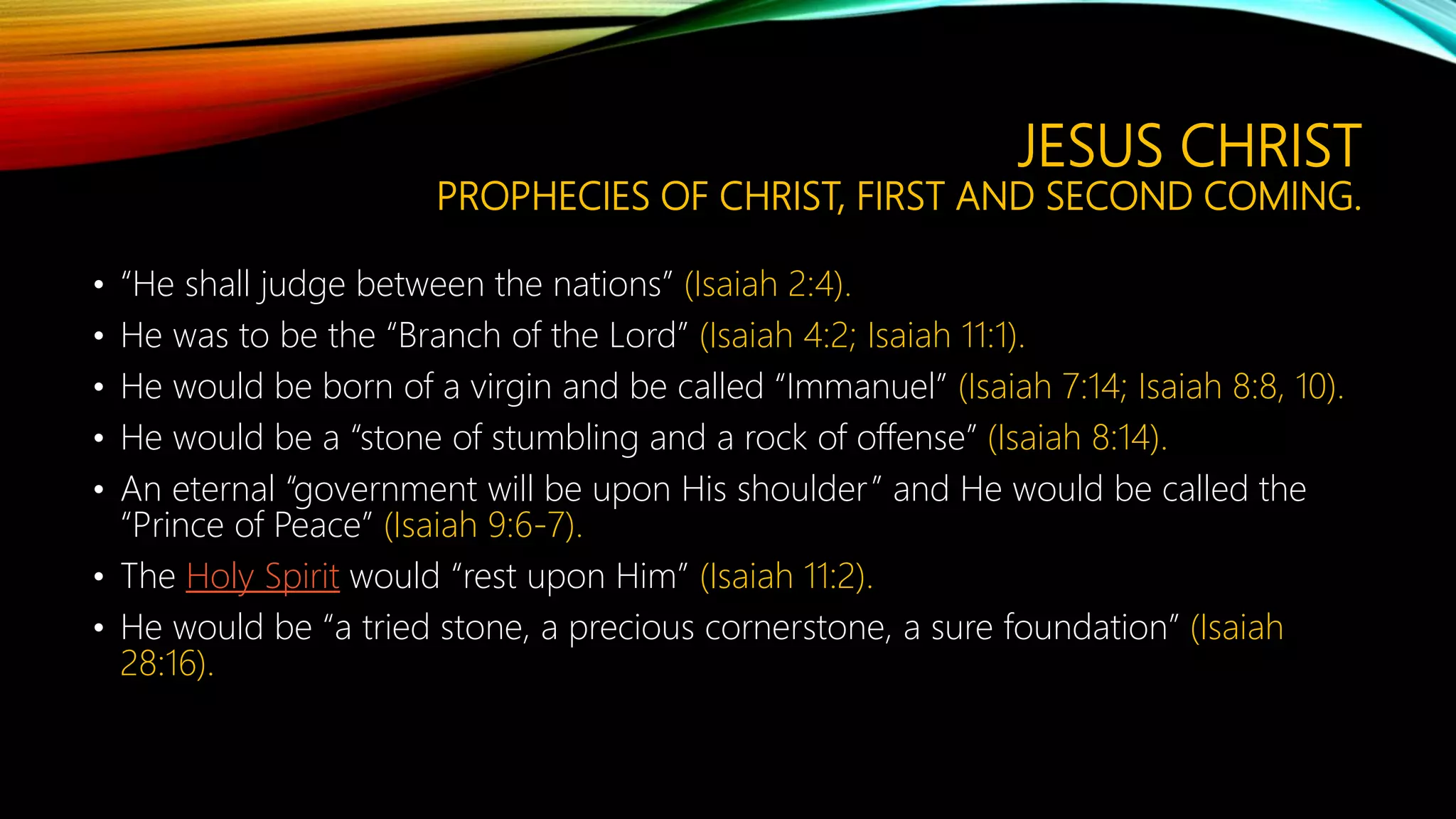 The prophet isaiah | PPTX