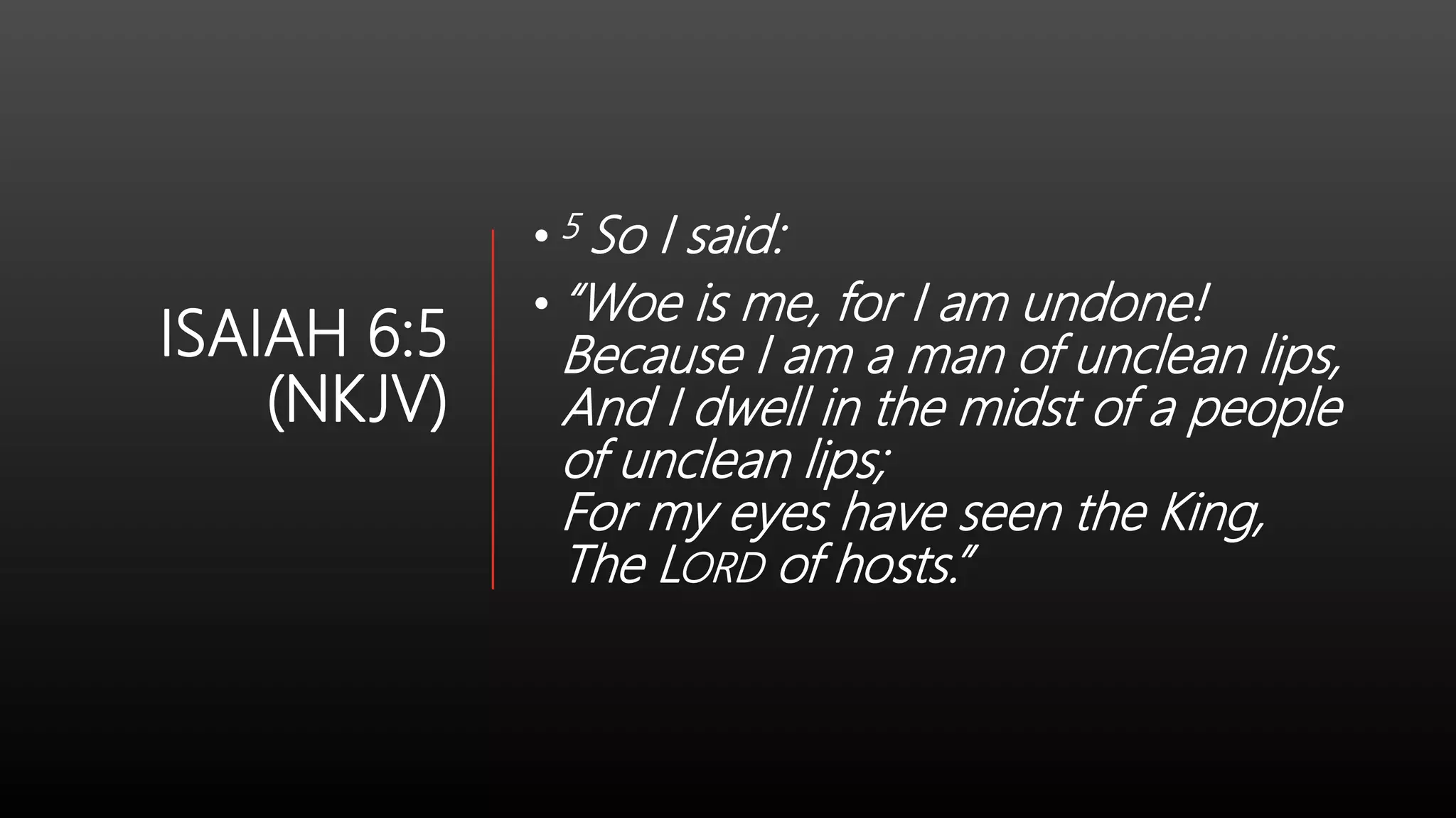 The prophet isaiah | PPTX