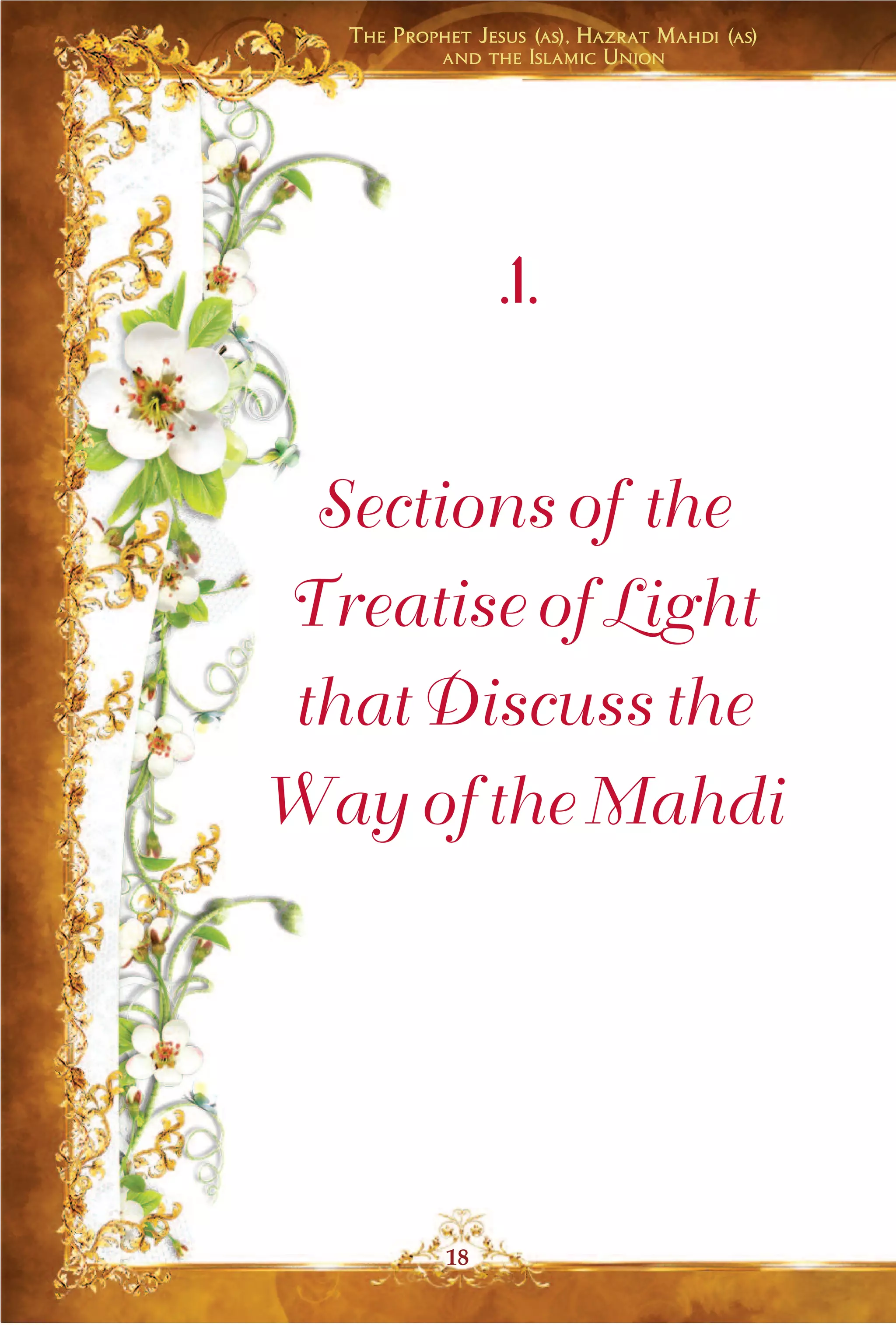 The prophet Isa (Jesus) (pbuh), hazrat Mahdi (pbuh) and the islamic ...