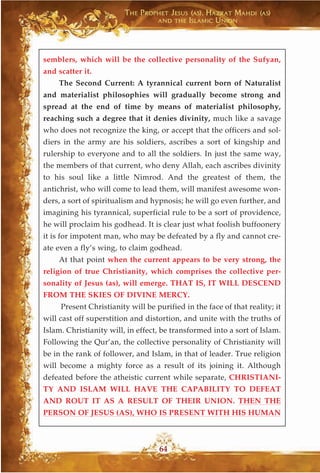 The prophet Isa (Jesus) (pbuh), hazrat Mahdi (pbuh) and the islamic ...