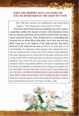 The prophet Isa (Jesus) (pbuh), hazrat Mahdi (pbuh) and the islamic ...