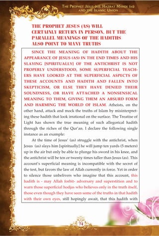 The prophet Isa (Jesus) (pbuh), hazrat Mahdi (pbuh) and the islamic ...