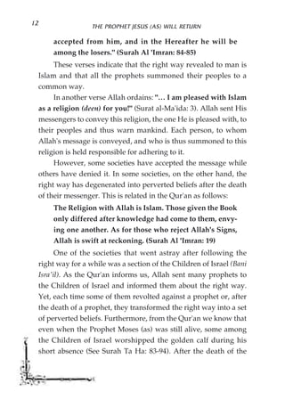 The prophet Isa (Jesus) (pbuh) will return. english | PDF
