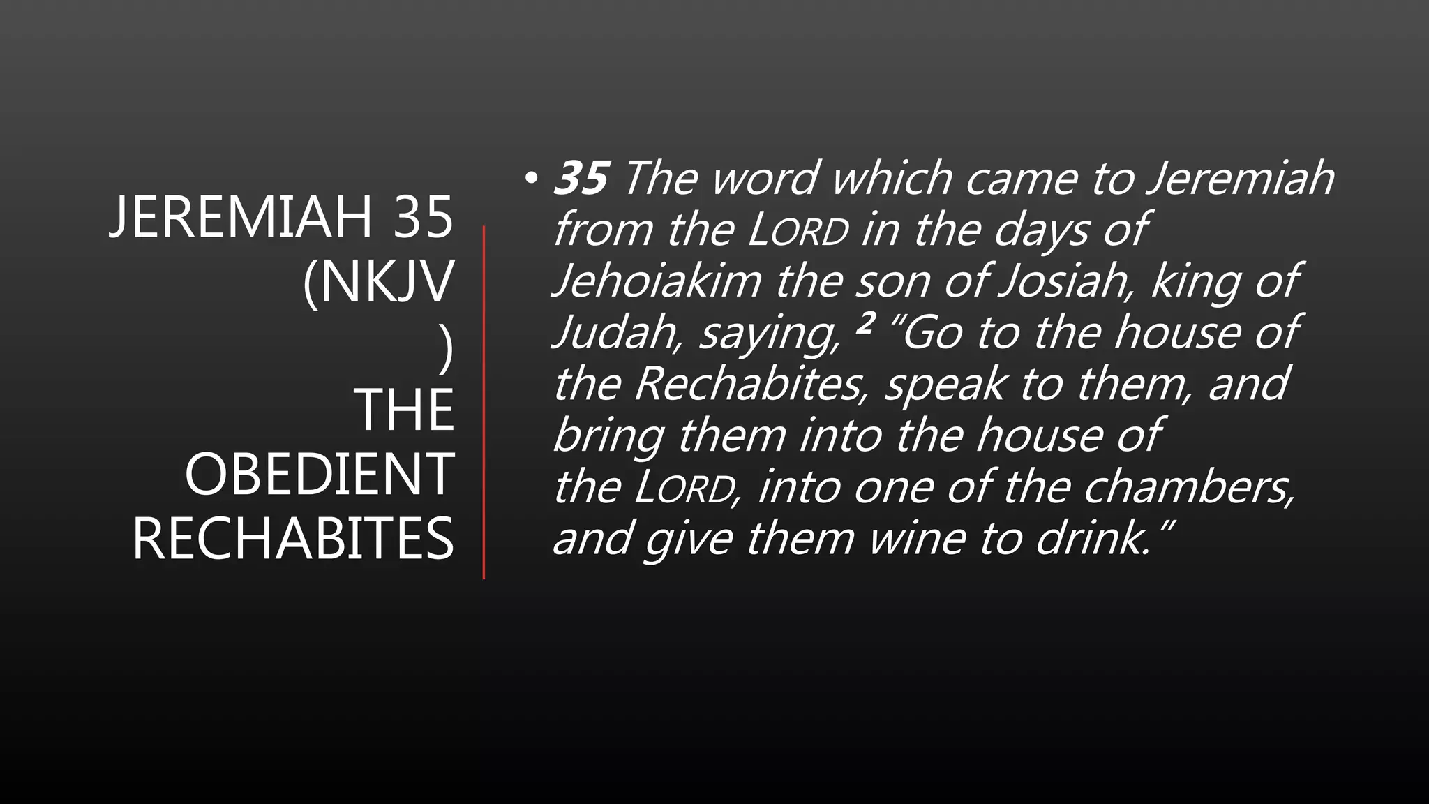 The Prophet Jeremiah | PPTX