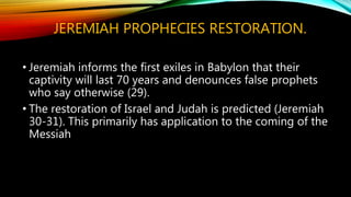 The Prophet Jeremiah | PPTX