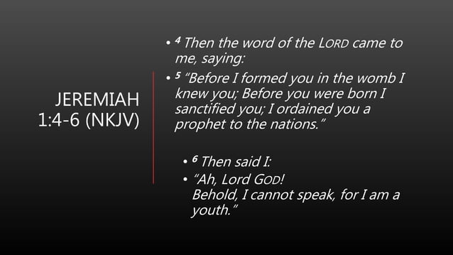The Prophet Jeremiah | PPTX