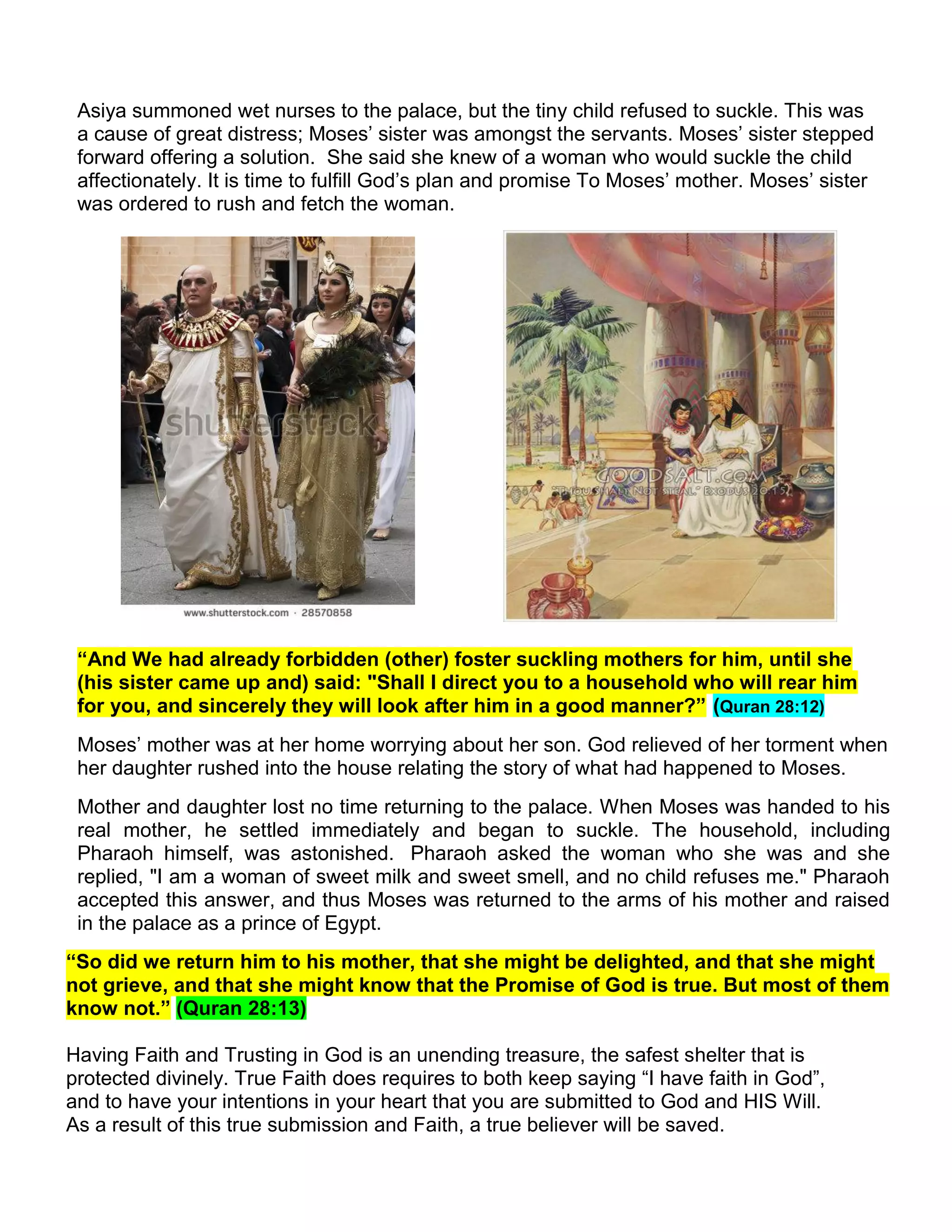 The prophet moses | PDF