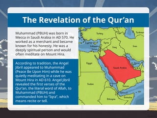 The Prophet Muhammad and the Revelation of the Quran PowerPoint.pptx