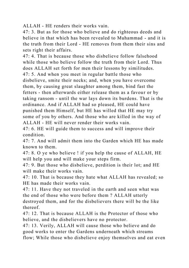 The Prophet Muhammad’s Last SermonThis Sermon was delivered on.docx