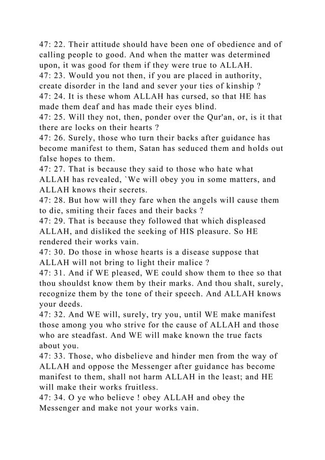 The Prophet Muhammad’s Last SermonThis Sermon was delivered on.docx