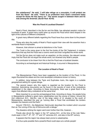 The prophet Nuh (Noah) (pbuh). english | DOC