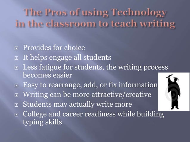 The pros and cons of using technology in the classroom to teach writing ...