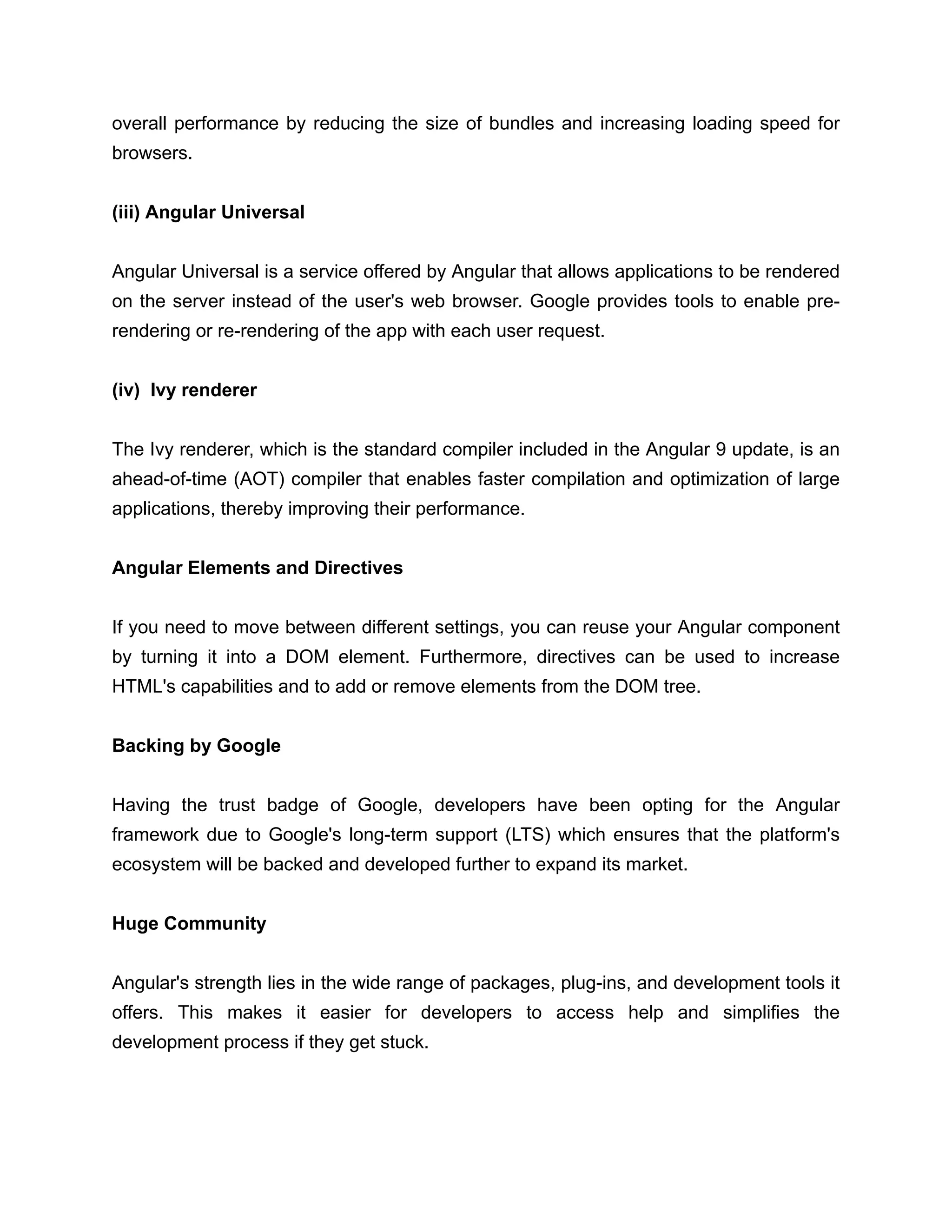 The Pros and Cons of Angular Development: All You Need to Know | PDF
