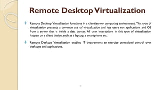 The Pros and Cons of Desktop Virtualization | PPTX