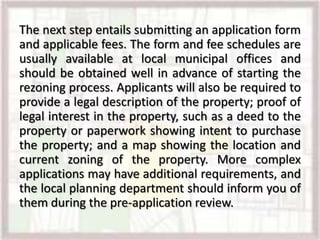 The pros and cons of rezoning a property(finished) | PPTX