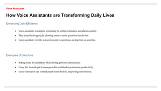 The Pros and Cons of Voice Assistants in the Workplace | PDF