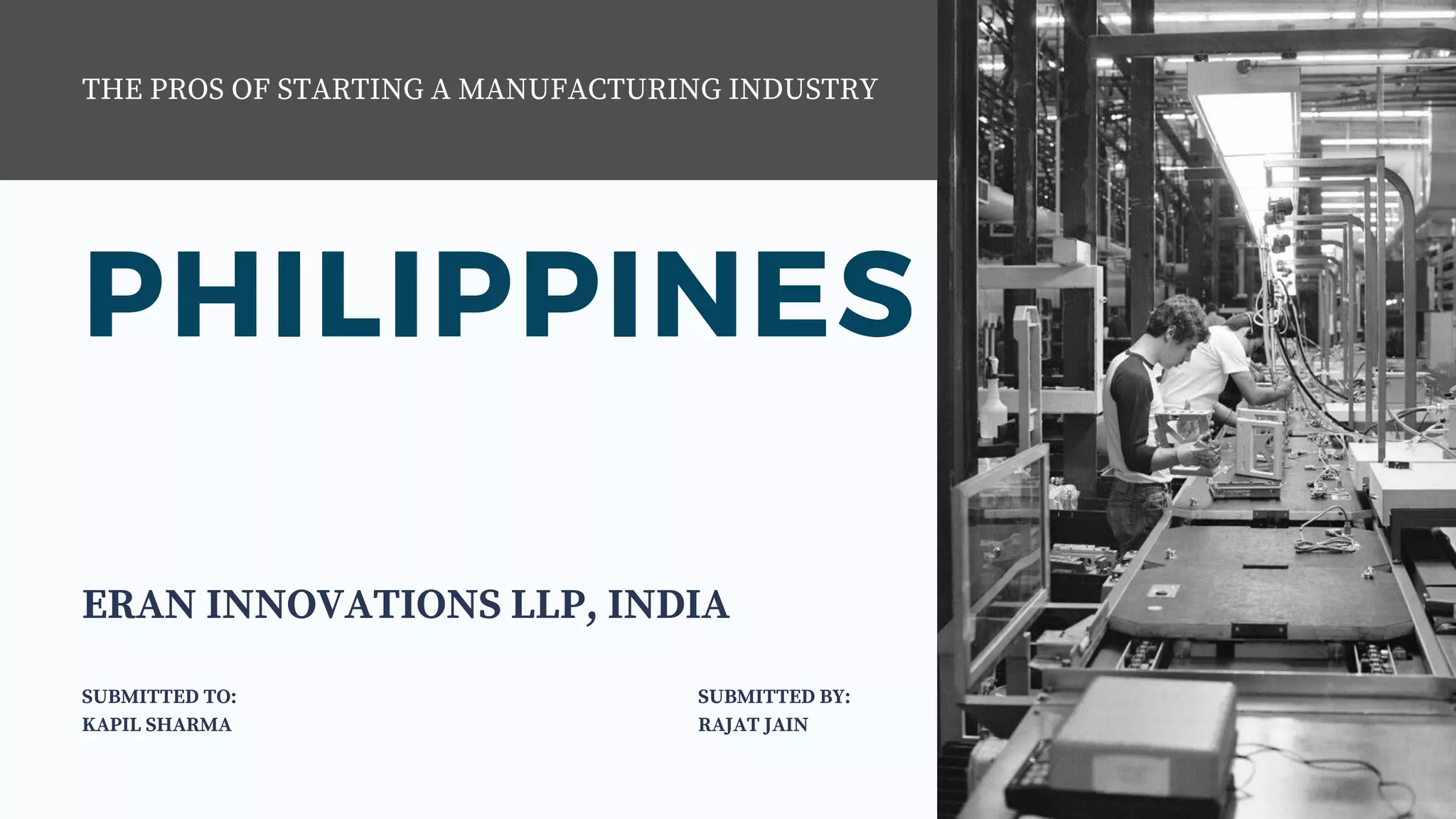 The Pros of Manufacturing in the Philippines | PDF