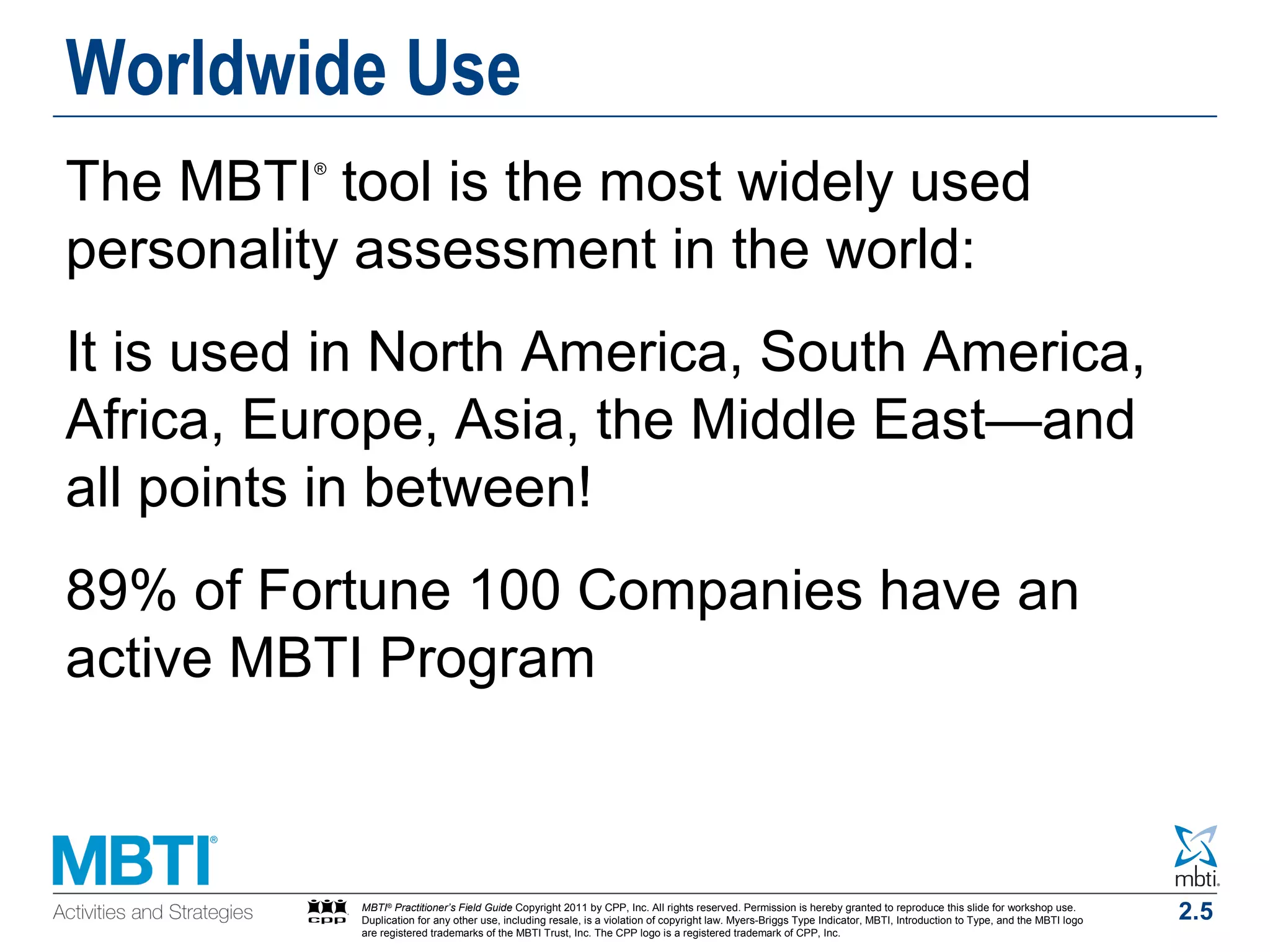 MBTI Type Presentation--Introduction | PPT