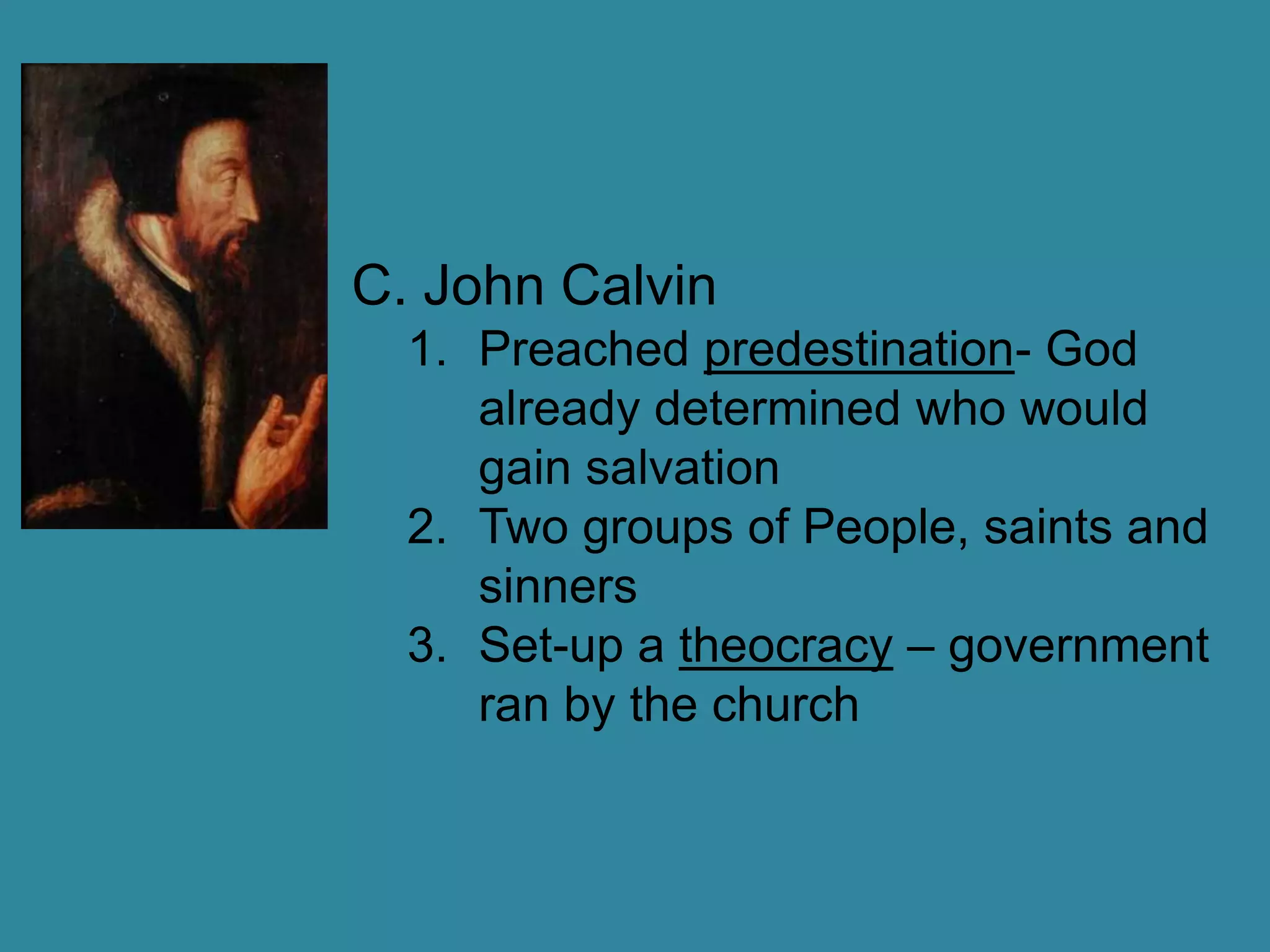 The protestant reformation | PPTX