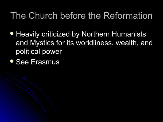 The Protestant Reformation | PPT