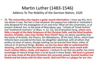 The protestant reformation | PPTX