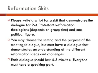 The Protestant Reformation | PPT
