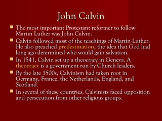 The protestant reformation | PPT