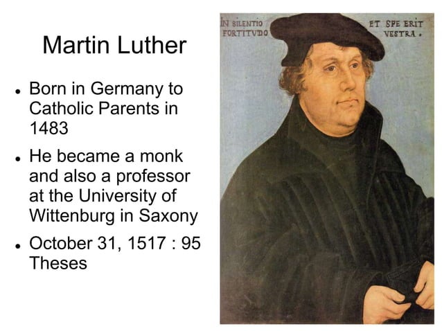 The protestant reformation powerpoint | PPT