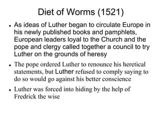 The protestant reformation powerpoint | PPT