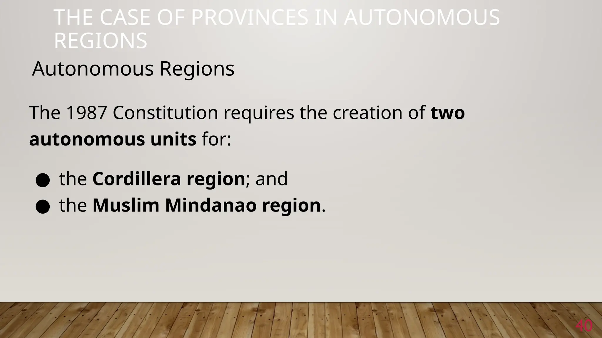 THE PROVINCIAL GOVERNMENT.ppg 12 pptx | PPTX