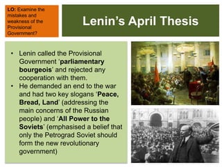The Provisional Government | PPT