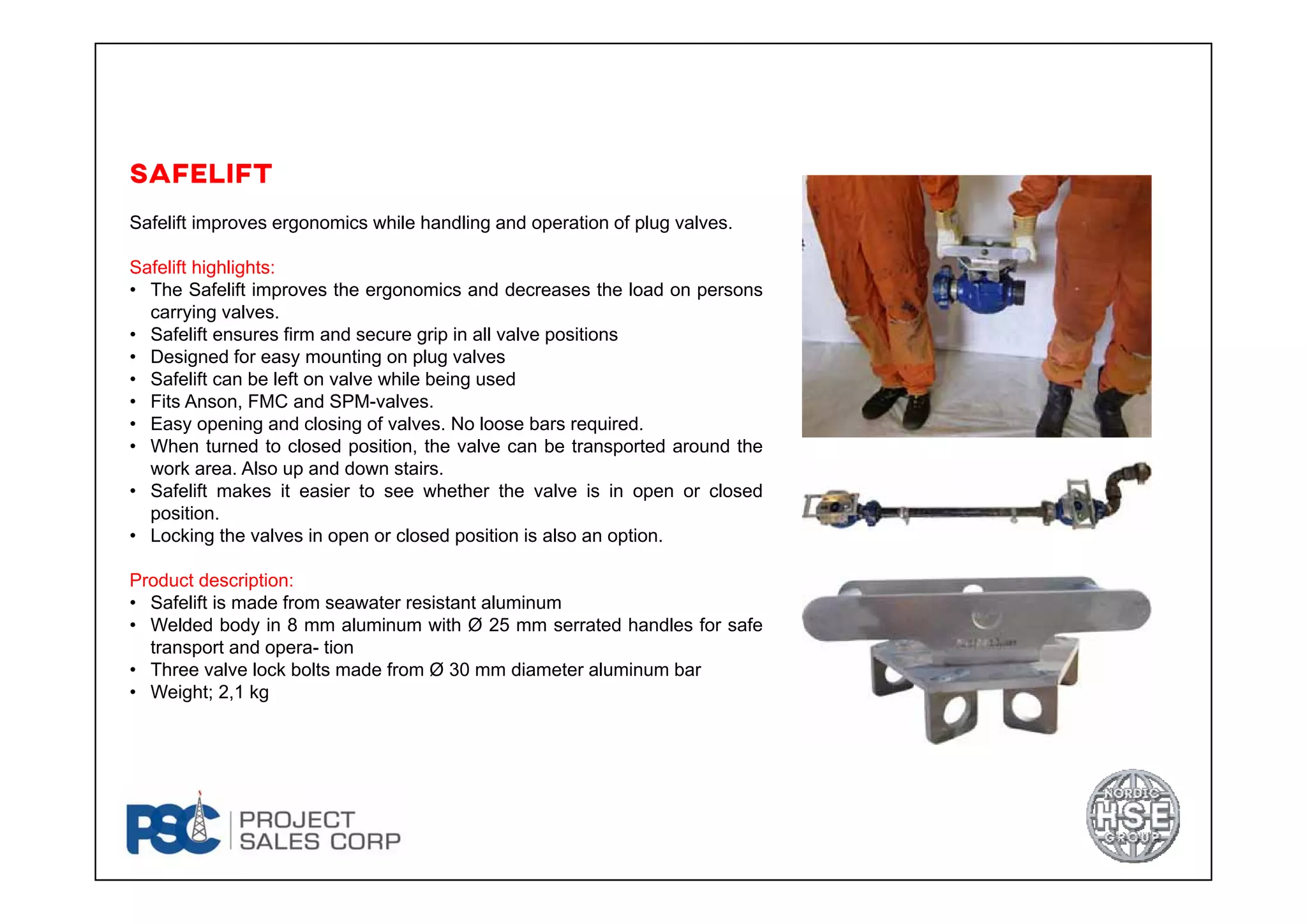 PSC Rigtools Range | PPT