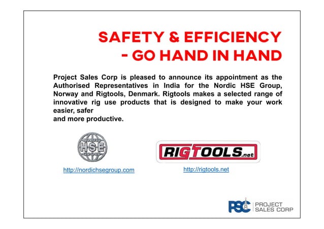 PSC Rigtools Range | PPT